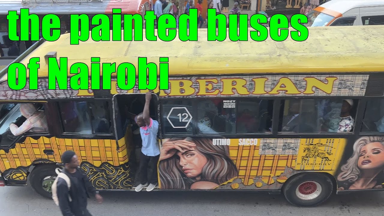 Kenyan Matatus - Busdesign "Made in Kenya" - die bemalten Busse von ...
