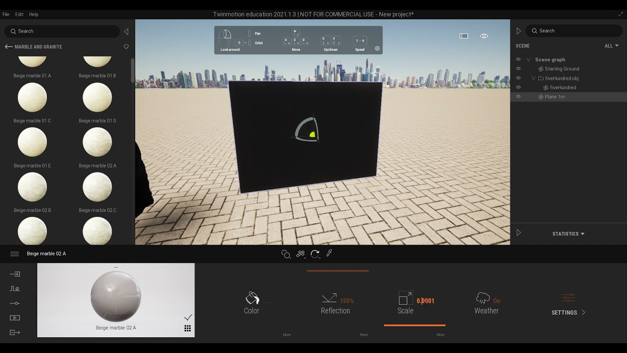Twinmotion Tutorial: How add custom textures to your museum to display ...