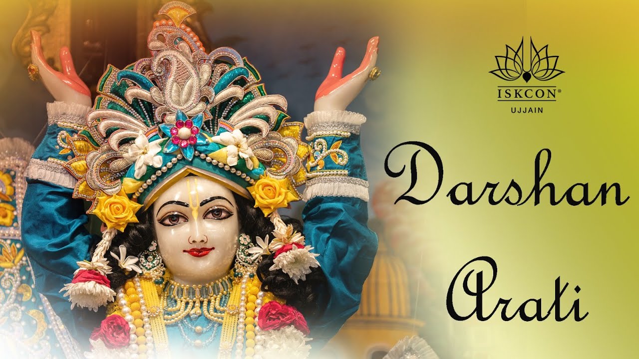 Darshan Arati || ISKCON Ujjain || 20 Jan. 2026 - YouTube