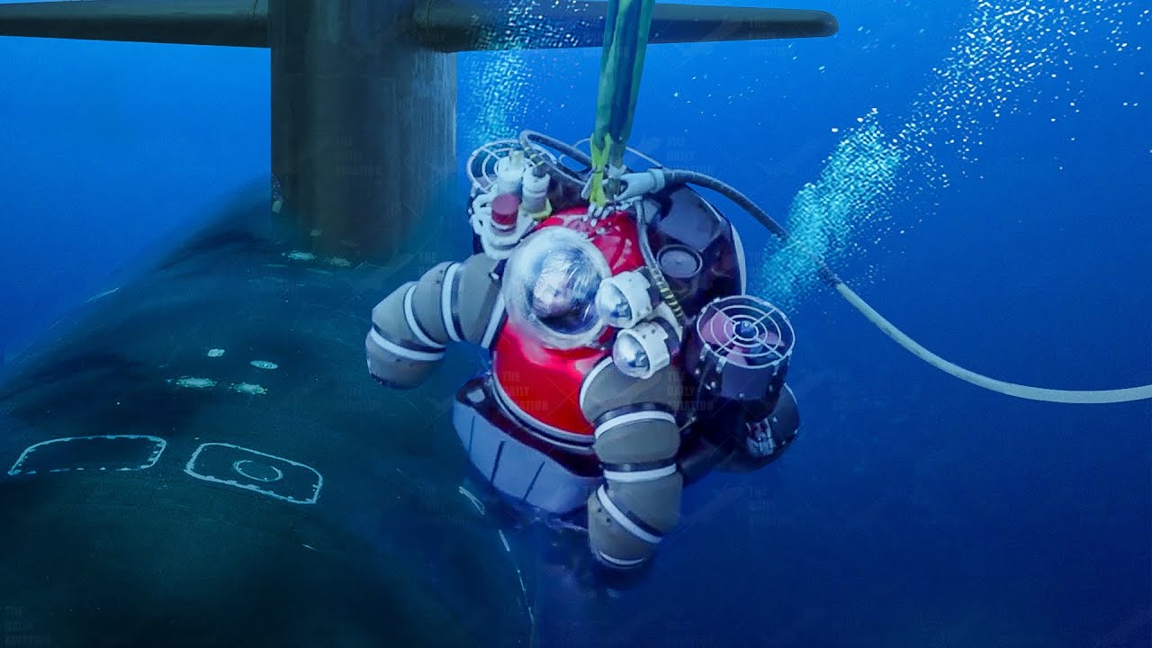 Testing Advanced $600k Diving Suit For Extreme Submarine Rescue ...