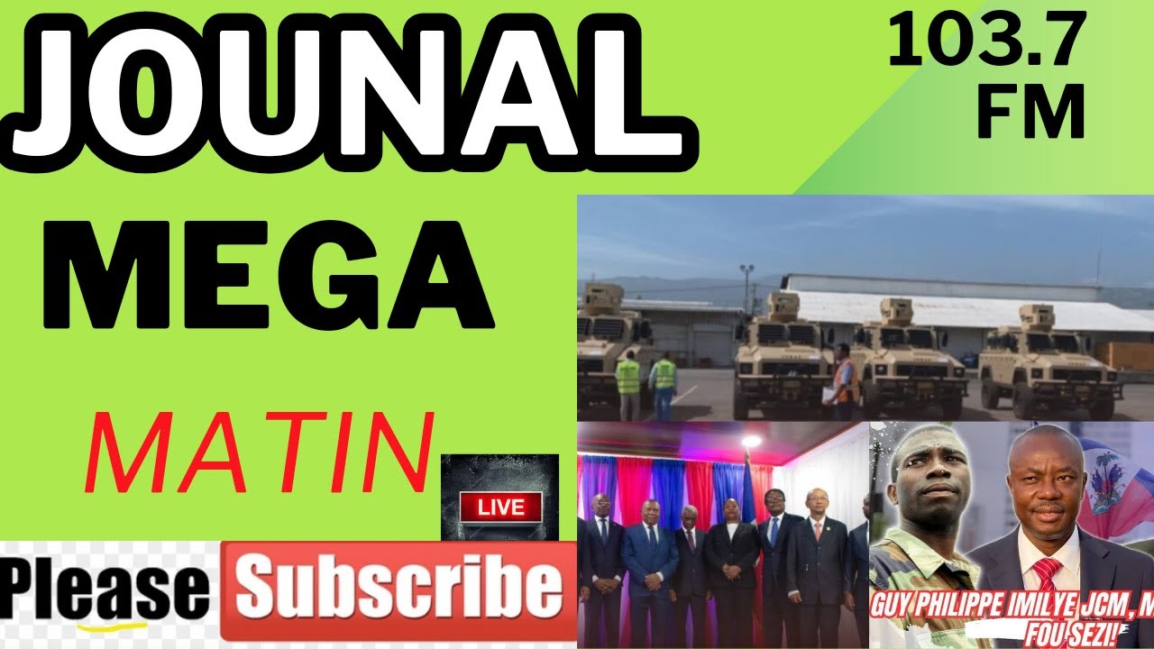 MEGA MATEN LIVE - Lendi 16 Septanm 2024 Men koman AYITI Leve pou maten ...