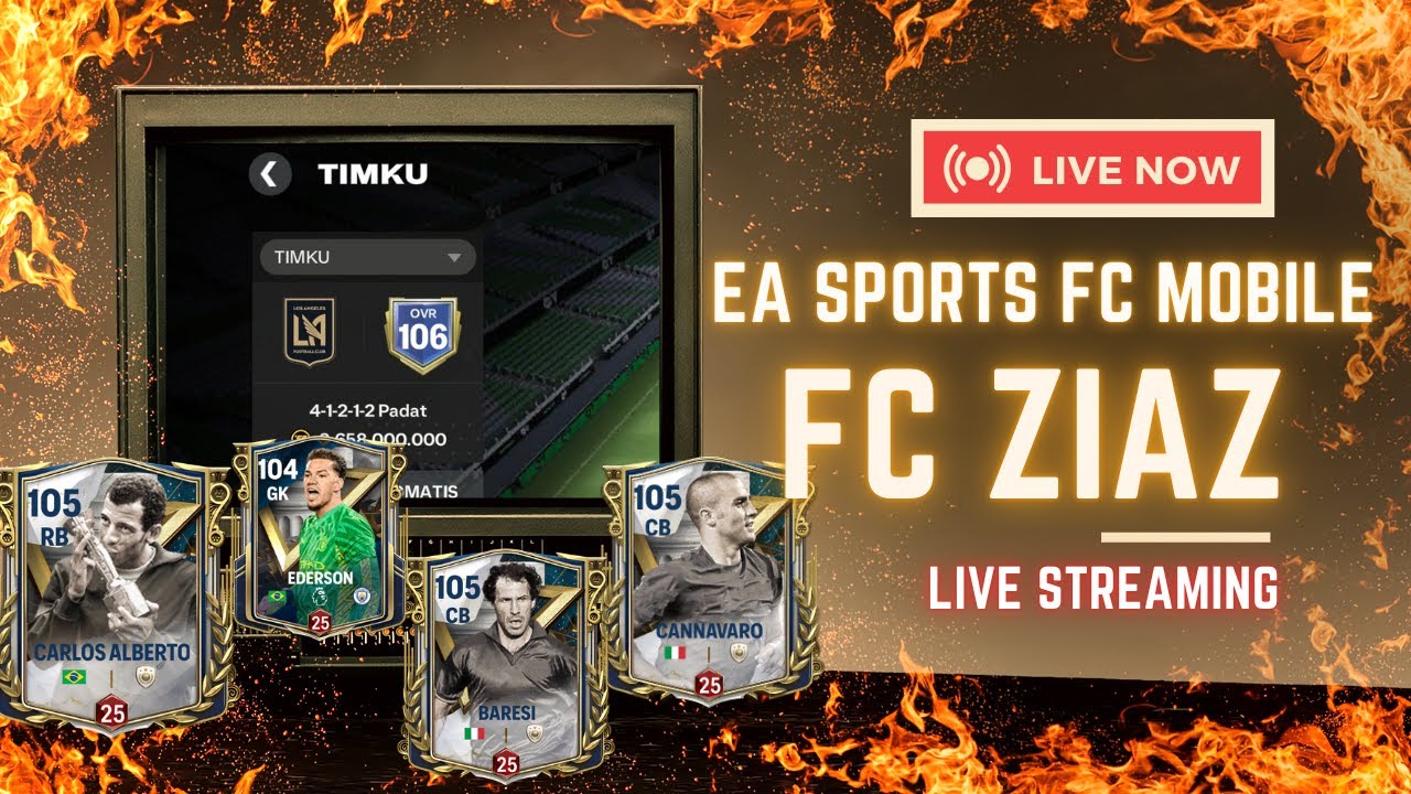 BUKA PACK, TEST DRIVE SKUAD FC ZIAZ OVR 106, REVIEW & MABAR DI EA ...