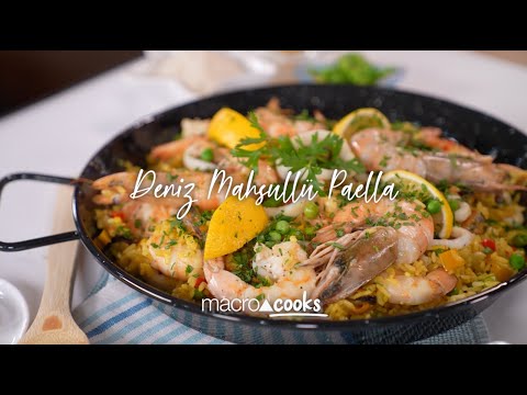 Deniz Mahsüllü Paella Tarifi - Macrocooks