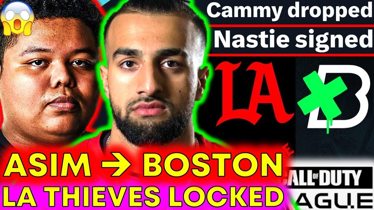 Asim JOINS Boston Breach, Capsidal DROPPED?! LA Thieves 🔒 - YouTube