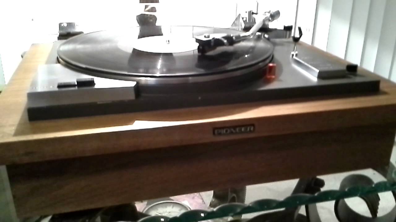 Pioneer Pl-50 turntable. - YouTube