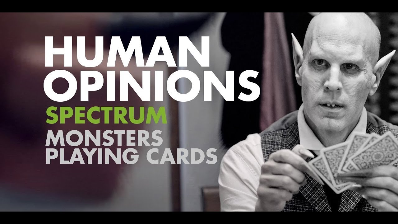 HUMAN OPINIONS: Spectrum - Monsters Playing Cards - YouTube