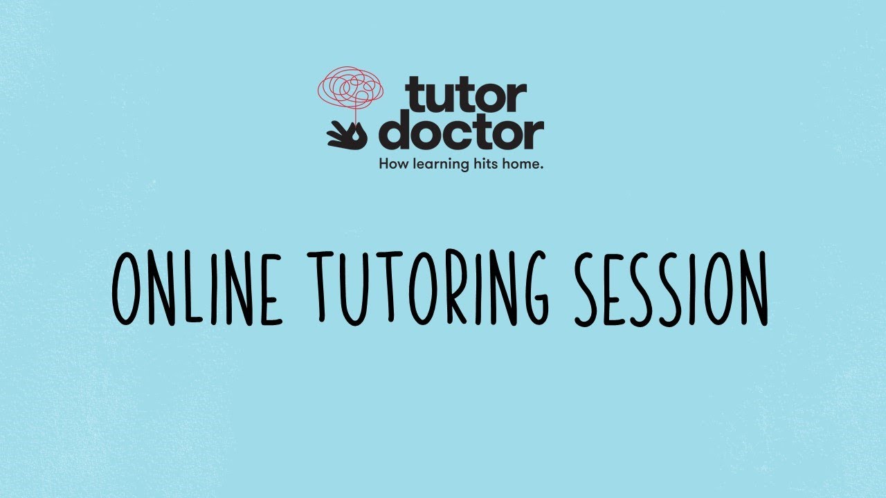 Tutor Doctor Online Tutoring Session - YouTube