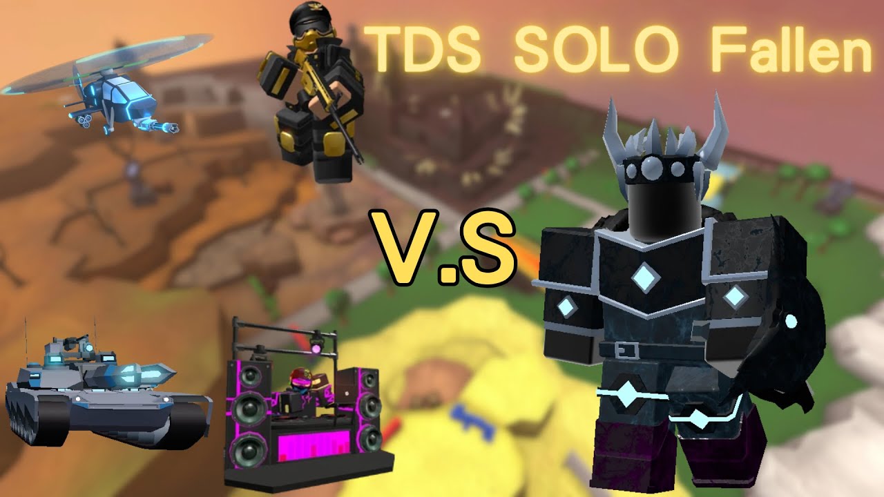 IN TDS SOLO Fallen Mods TRIUMPH | ROBLOX Tower Defense Simulator # ...