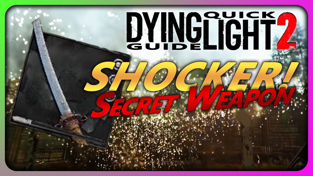 [Quick Guide] DL2 - How to get the secret weapon "Shocker"! Where & How ...