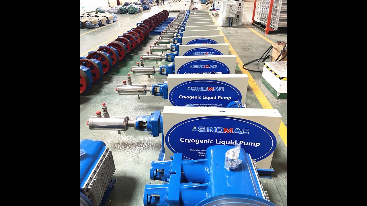 30Mpa 400L per Hour Cryogenic Liquid Argon Filling Pump - YouTube