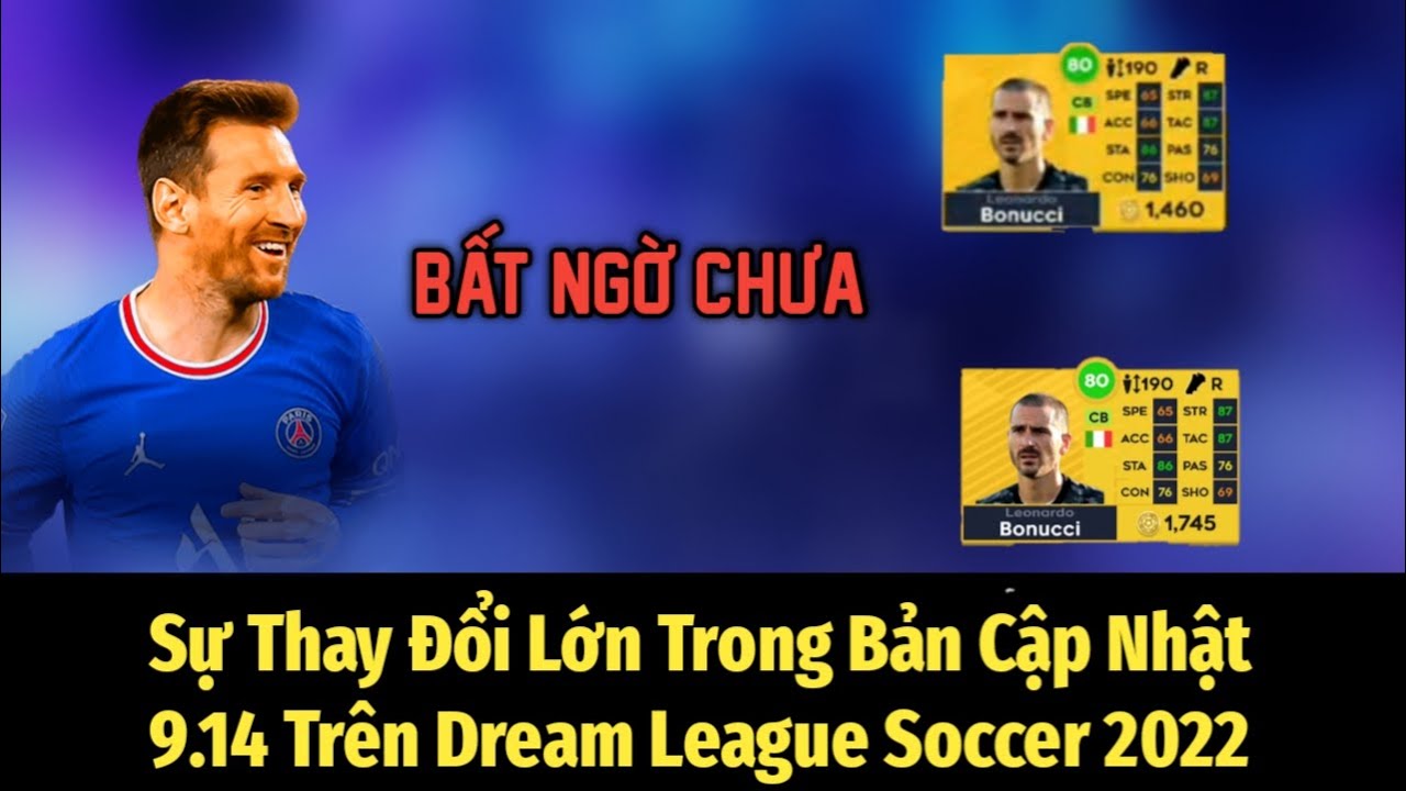 Sự Thay Đổi Lớn Trong Bản Cập Nhật 9.14 Trên Dream League Soccer 2022 ...