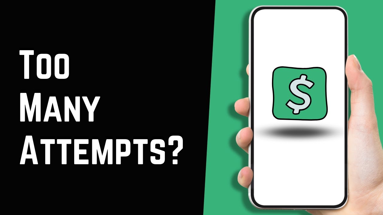 Fix Cash App Too Many Attempts Problem | Can't Verify Your Email Or ...