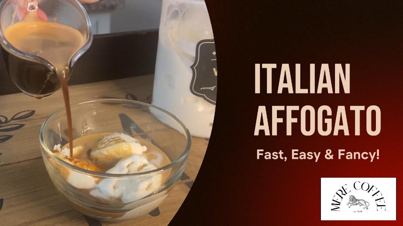Make Your Own Affogato | Classic Italian Espresso Dessert - SO EASY ...
