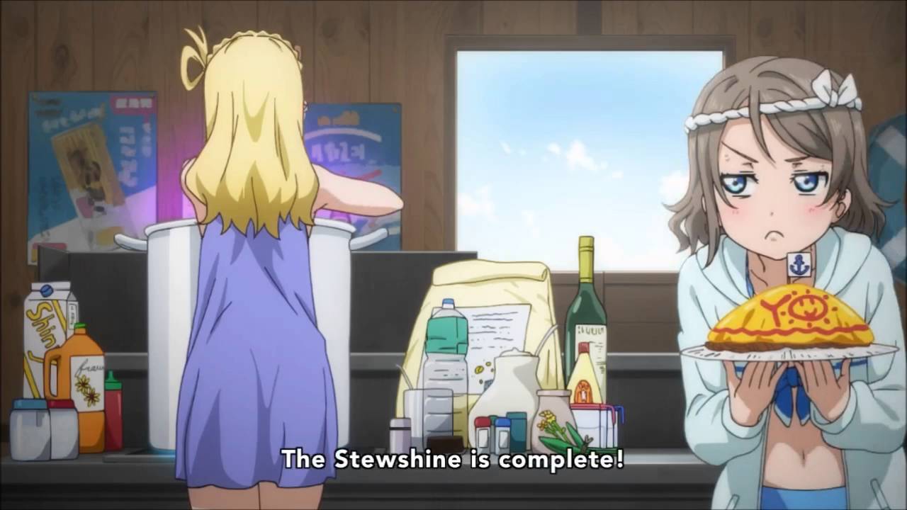 Love Live! Sunshine!! ~ lets cooking!! - YouTube