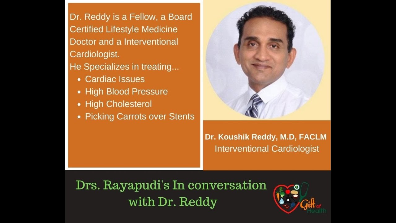 Dr. Koushik Reddy - Open Heart Chat With Heart Specialist and Lifestyle ...