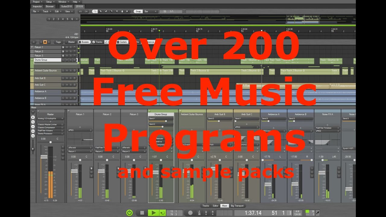 The Best 200+ Free Music Programs of 2020 - YouTube