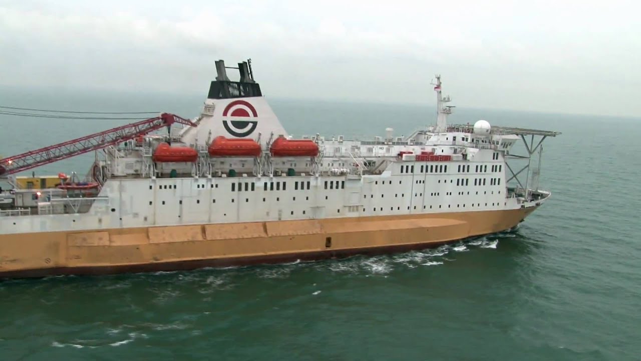 Accommodation & Repair Vessel - ARV 1 Aerial video - YouTube