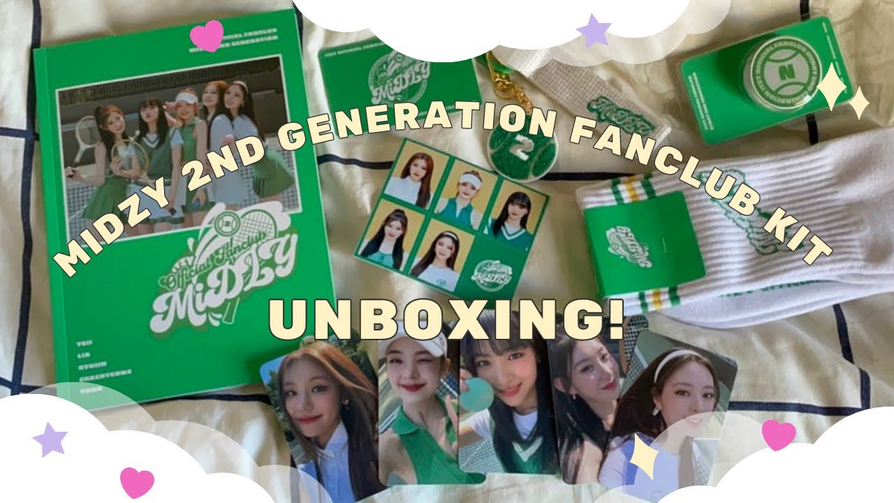 unboxing ☆ midzy 2nd generation fanclub kit - YouTube
