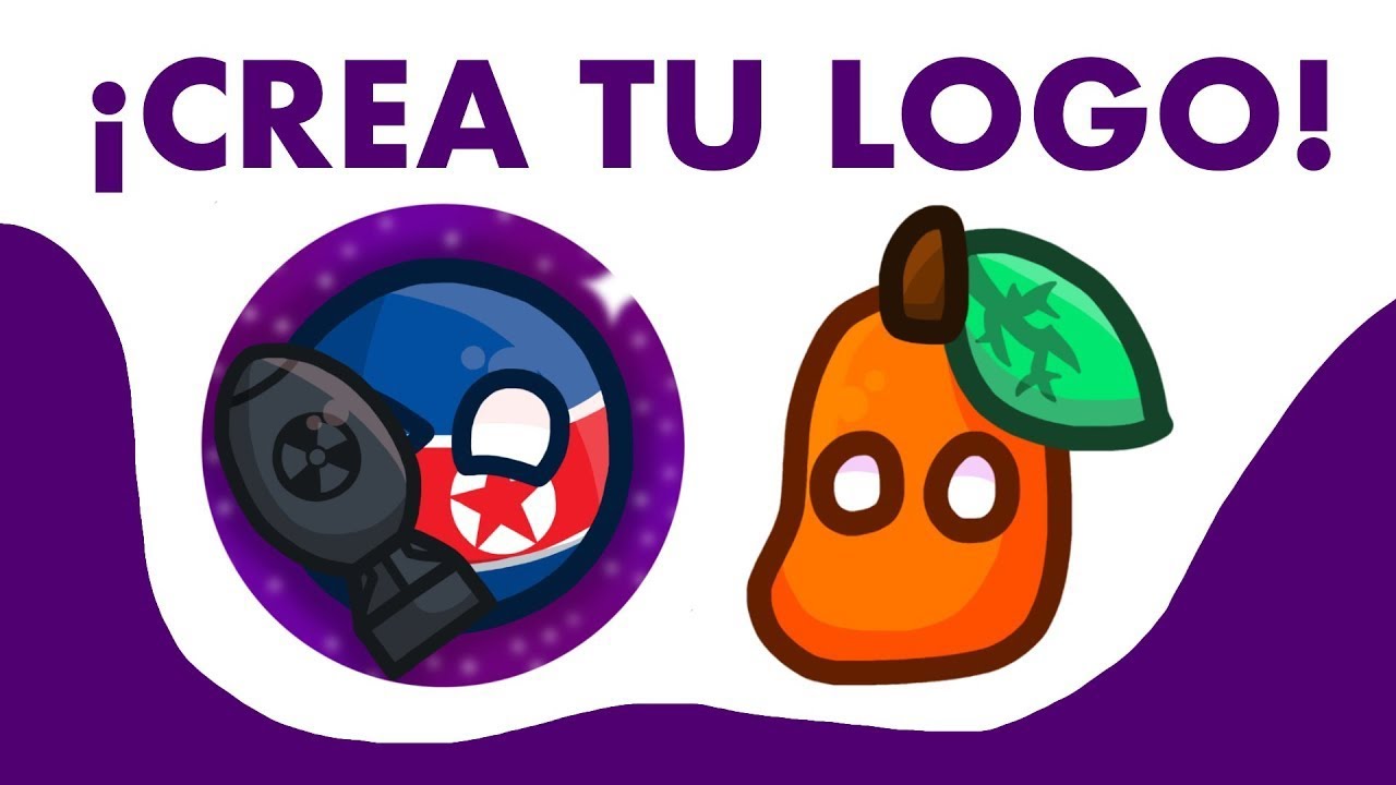 Cómo crear logo y banner de countryballs 🍇 #countryballs #polandball ...