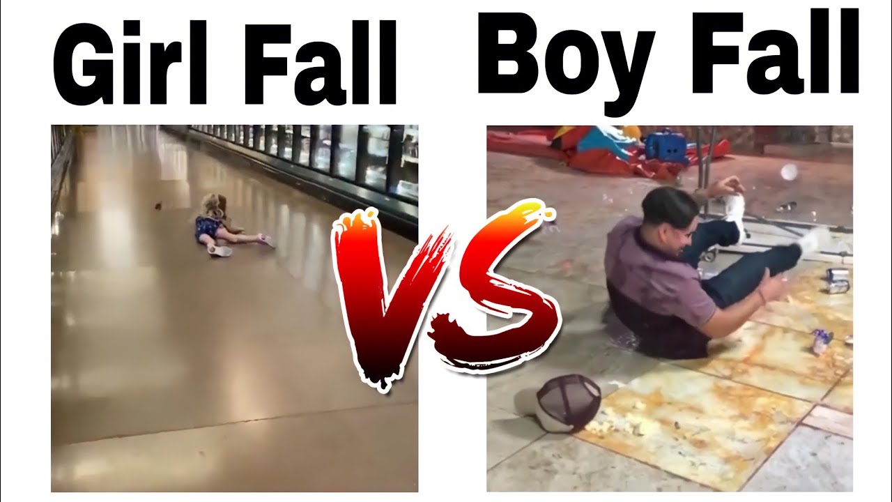 Boys falling Down Vs Girls Falling down || funny moments @Ajimwa #memes ...