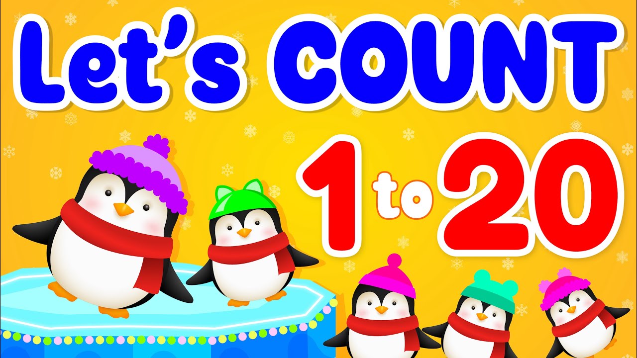 Let's Learn Counting 1 to 20, One to Twenty, One Two Three #counting ...