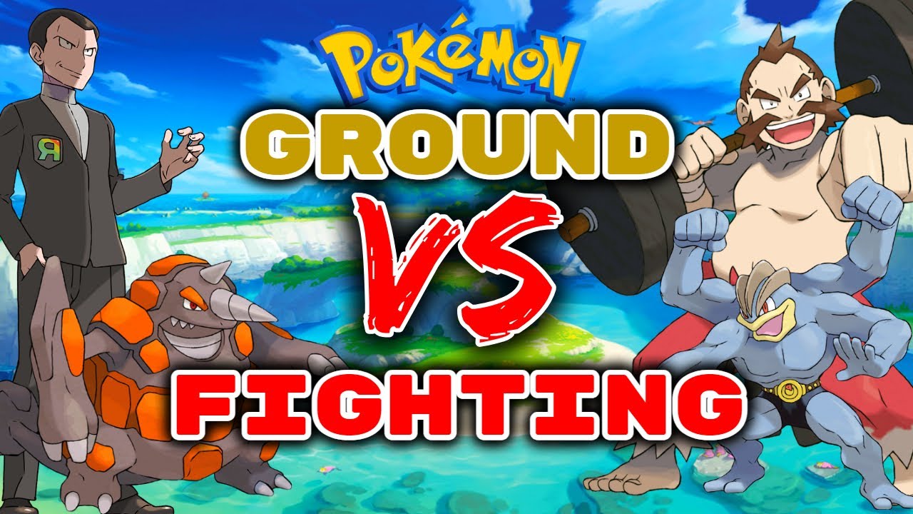 We Only Catch Ground or Fighting Type Pokemon... Then We FIGHT! - YouTube