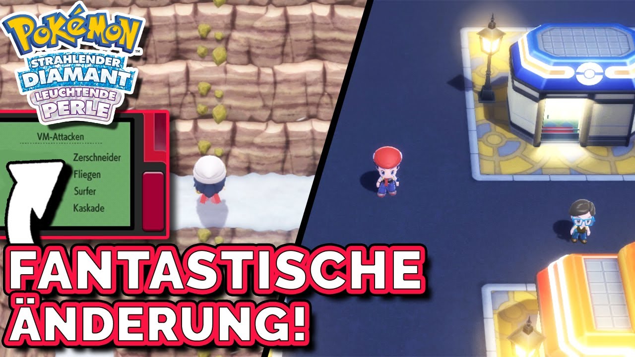 Fantastische Änderung Bei Den Vms In Pokemon Strahlender Diamant