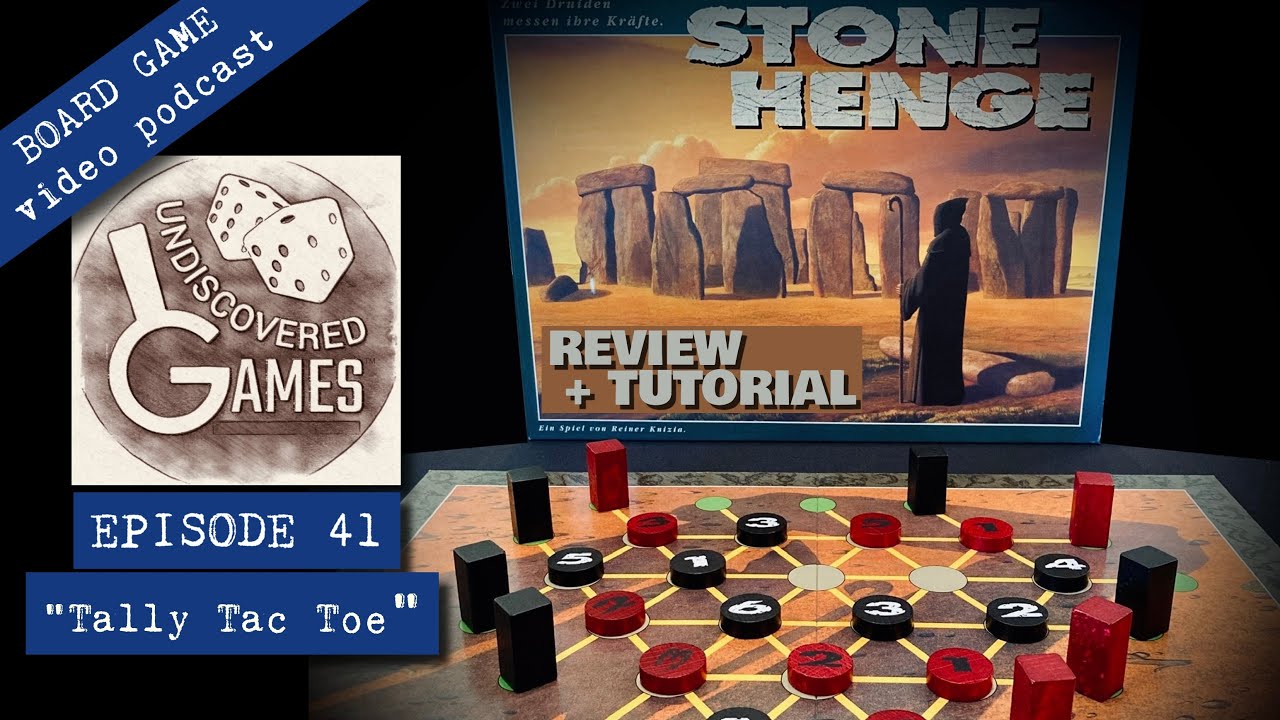 Reiner Knizia's STONEHENGE 2-player Board Game Review & Tutorial How To ...