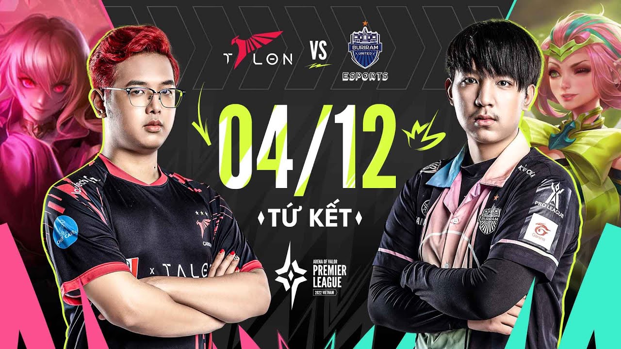 BURIRAM UNITED ESPORTS VS KFC X TALON: TẠM BIỆT KTN I VÒNG TỨ KẾT NGÀY ...