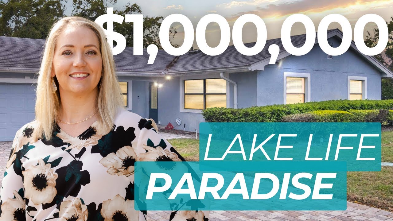 Prime Florida Location Canal Home Tour in Orlando's Top Suburb ⚓️ - YouTube