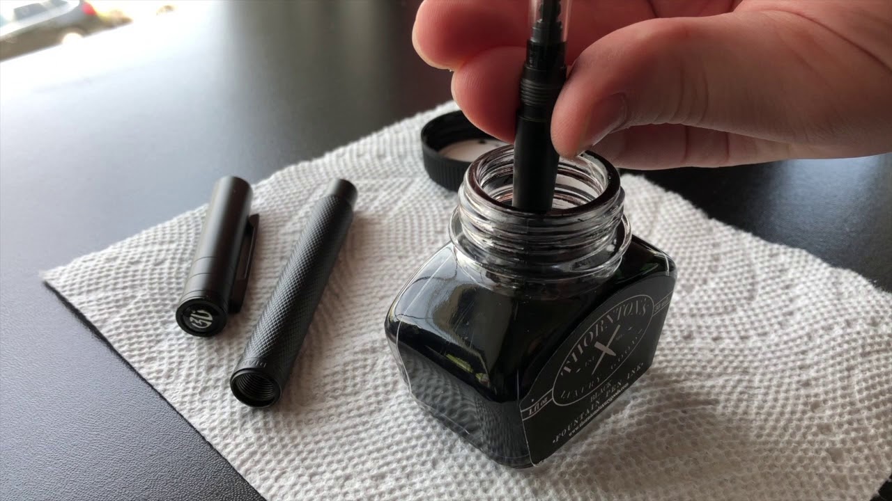 How To Fill A Fountain Pen With Ink YouTube how-to-fill-a-fountain-pen-with-ink-youtube