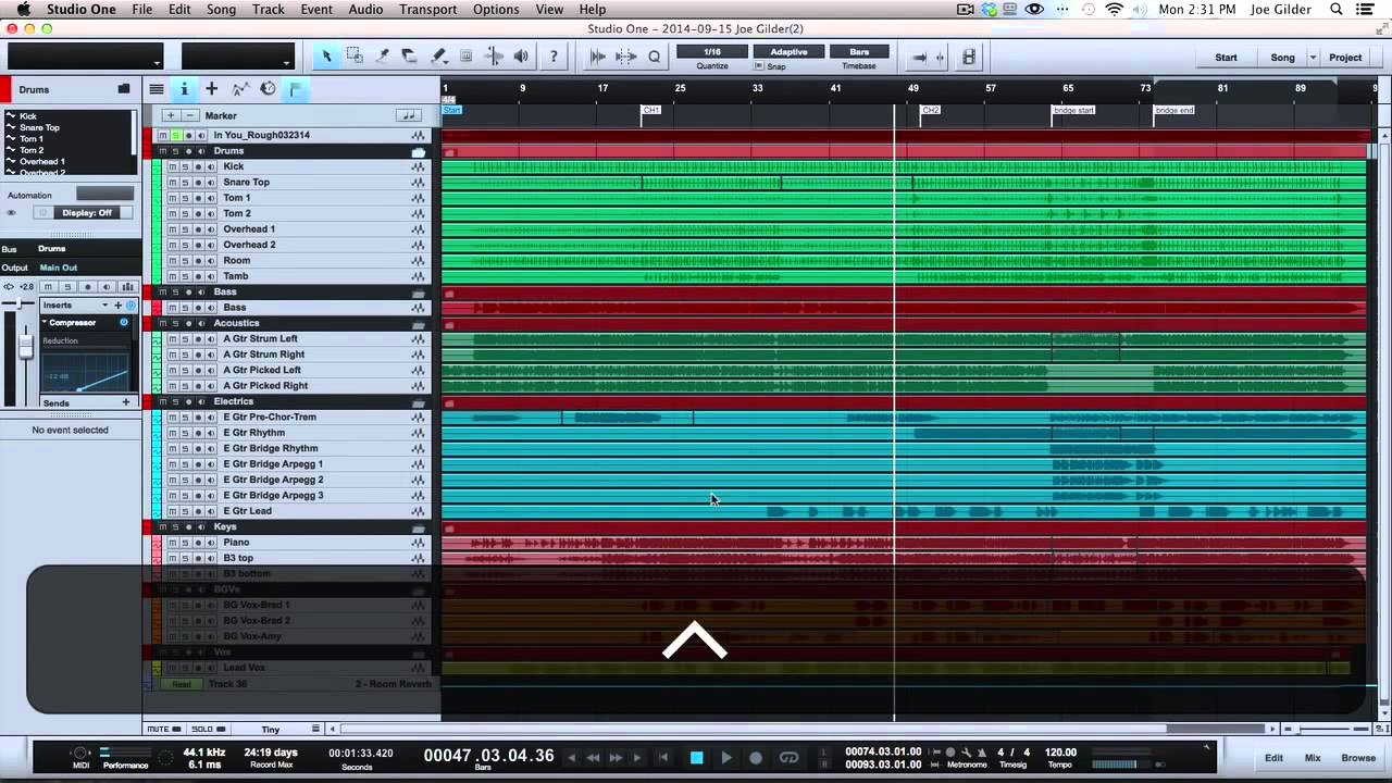 Joe Gilder's Studio One Tutorial Series Episode 38: How I Use Templates ...