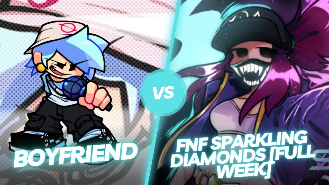 [ BOTPLAY ] - FNF Sparkling Diamonds [FULL WEEK] / A Mod for Friday ...