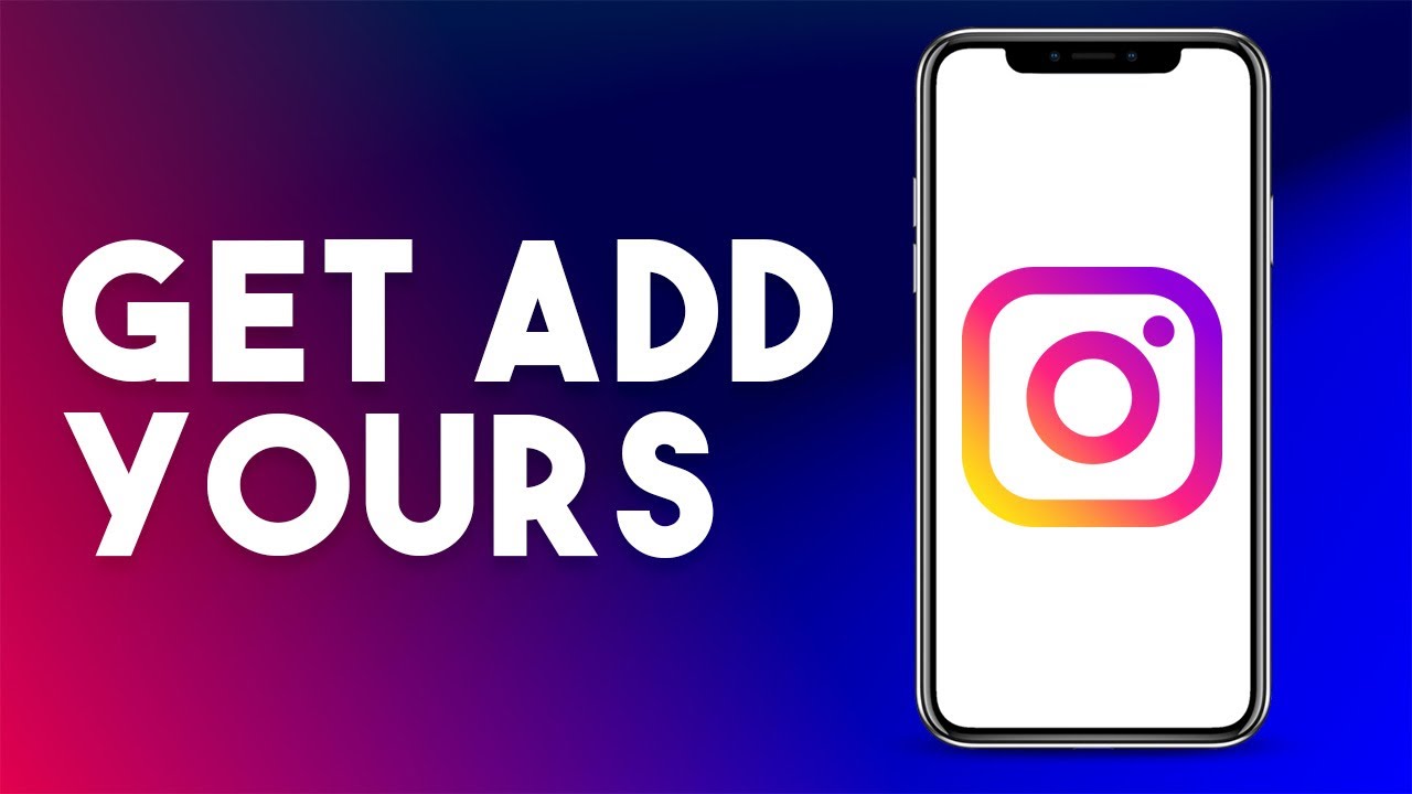 How To Get Add Yours On Instagram (Easy Method) - YouTube