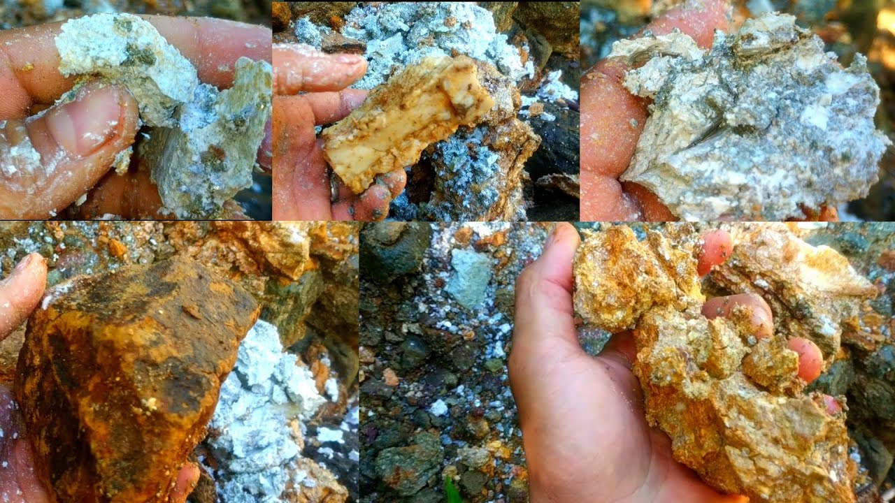 KENALI BERBAGAI JENIS BATU GAMPING DAN URAT EMAS NYA - YouTube