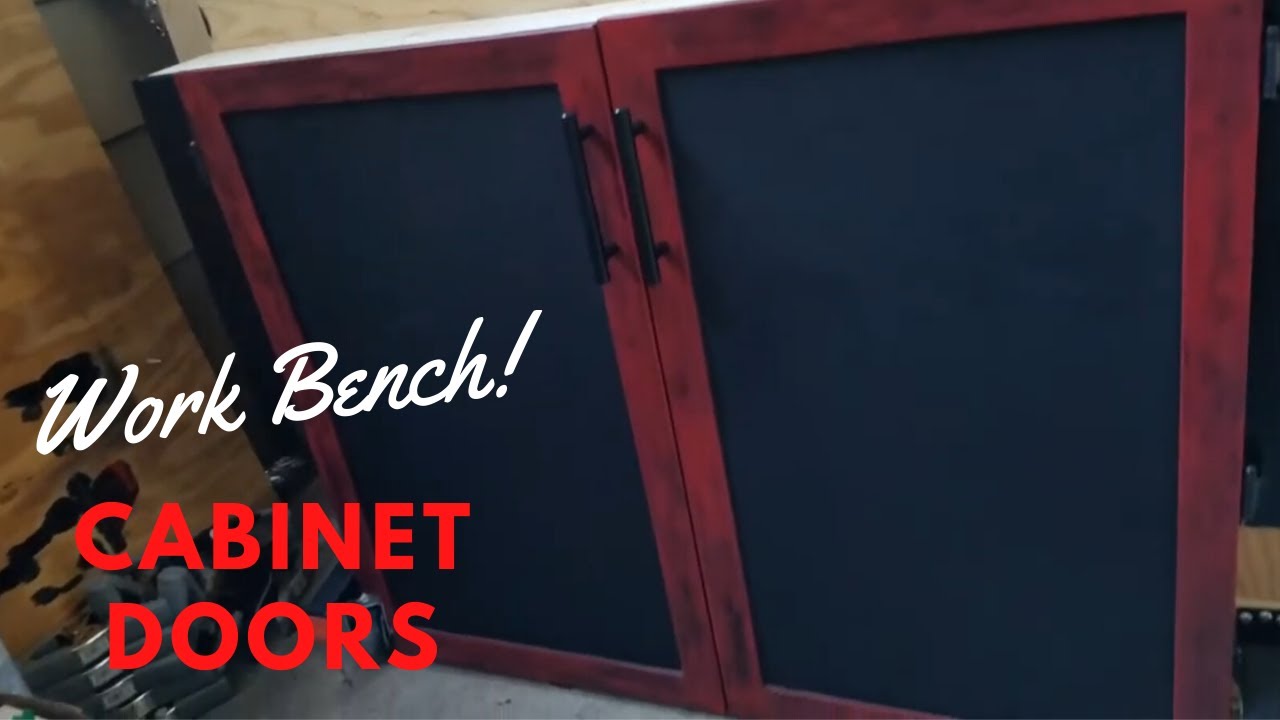 How To Build Workbench Cabinet Doors/Shaker Style/DIY/Woodworking - YouTube