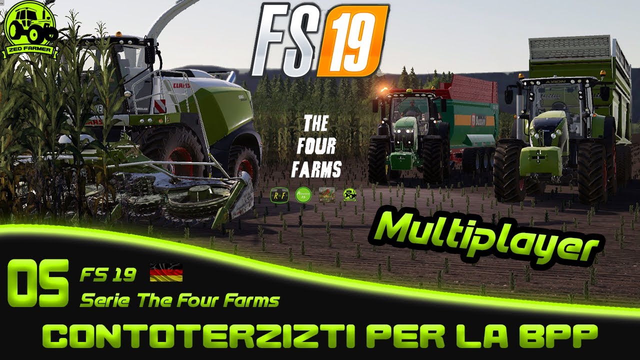 🚜🌽 Contoterzisti per la BPP | Serie The Four Farms | Farming Simulator ...