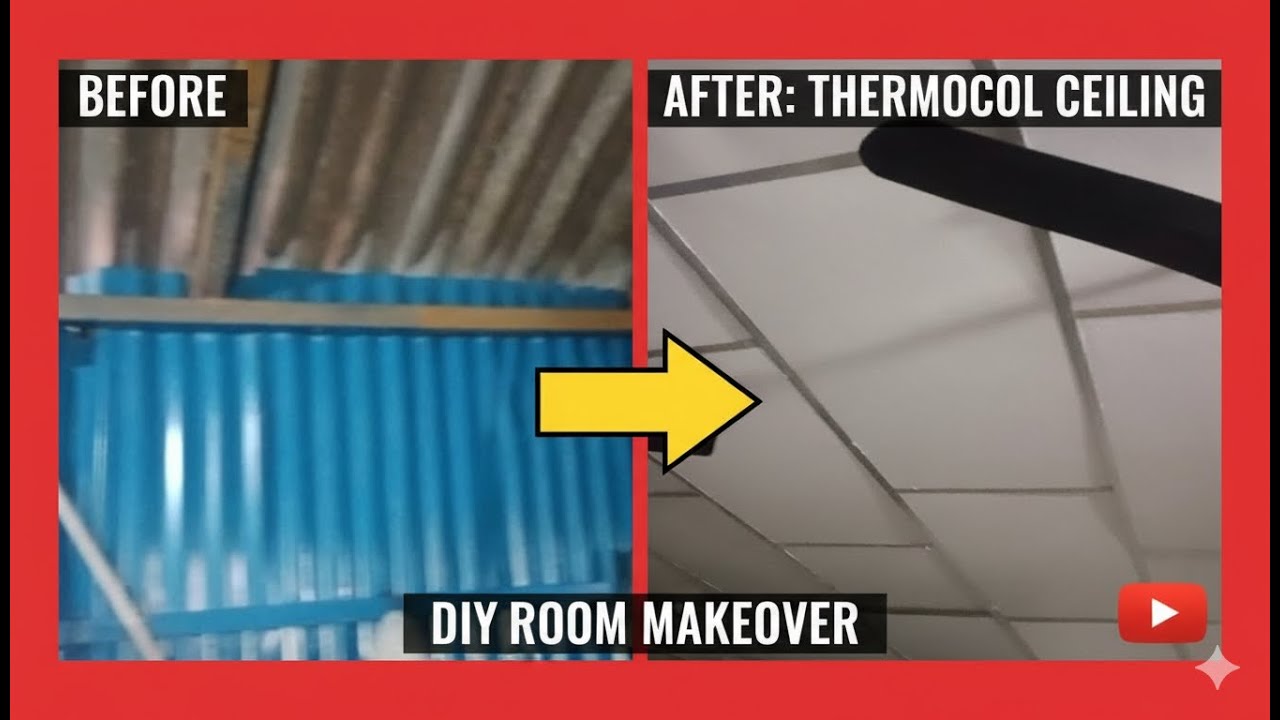 How to Install Thermocol Ceiling Step-by-Step | Easy DIY Guide - YouTube