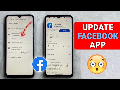 How to Update Facebook App Android - Full Guide - YouTube