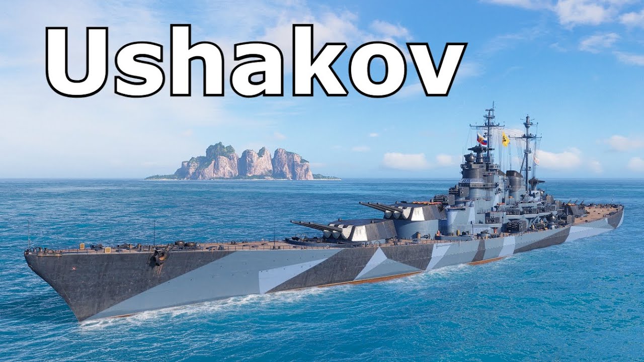 World of WarShips Admiral Ushakov - 6 Kills 376K Damage - YouTube