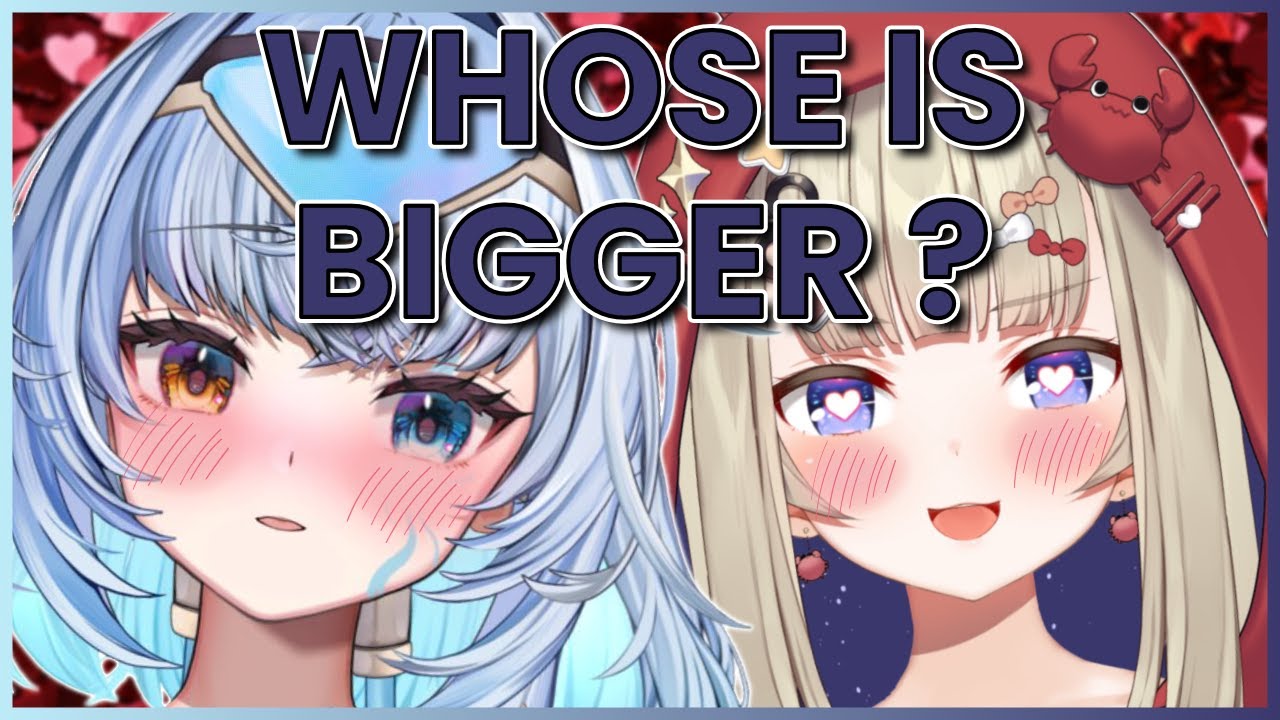 Two Tiny Hags Compare Their Special Sizes on Stream【Shiina & Sayu ...
