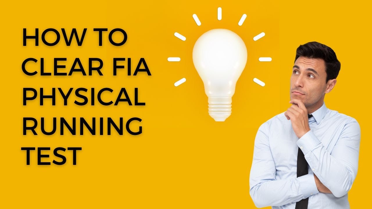 FIA Physical Test Tips and Tricks Razakabad training center 1600 meter ...