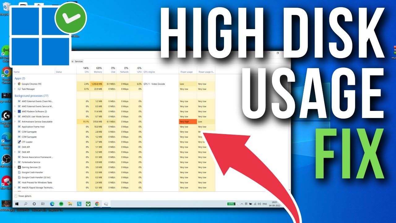 How To Fix Antimalware Service Executable High Power Usage In Windows ...