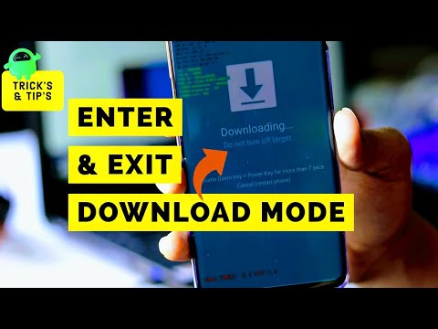 How to Enter into Download Mode on Samsung Galaxy S10 - YouTube