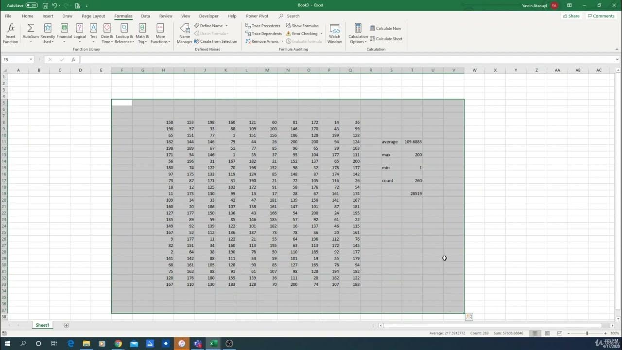 3 Excel important functions to know - BASICS OF EXCEL - LEARN MS EXCEL FOR DATA ANALYSIS ...