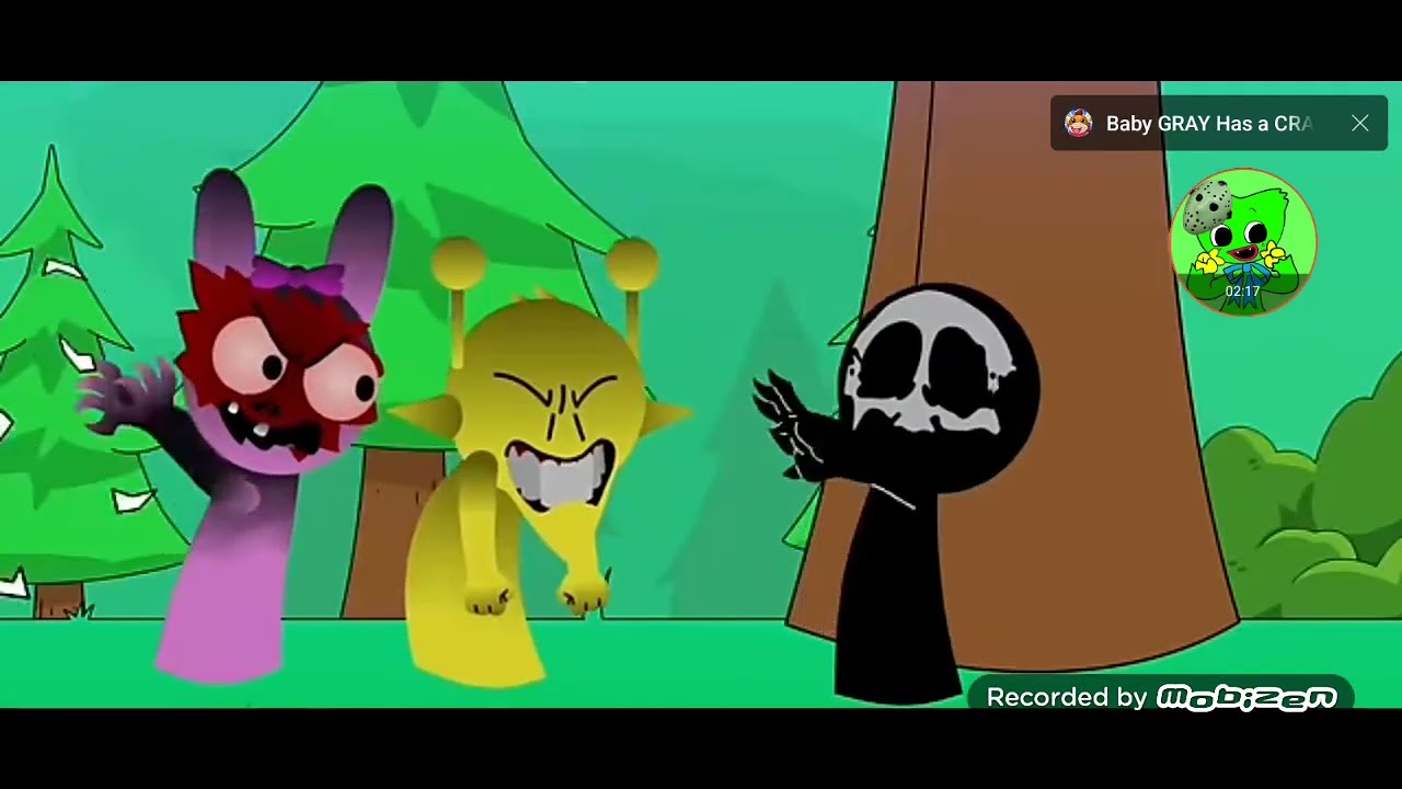 incredibox sprunki crying part 98 - YouTube