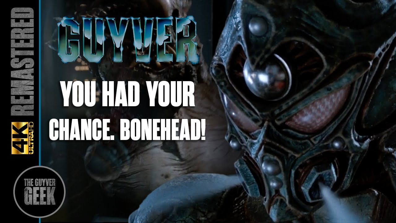 The Guyver (1991) | (12/14) "You had your chance. Bonehead!" Scene | 4K ...