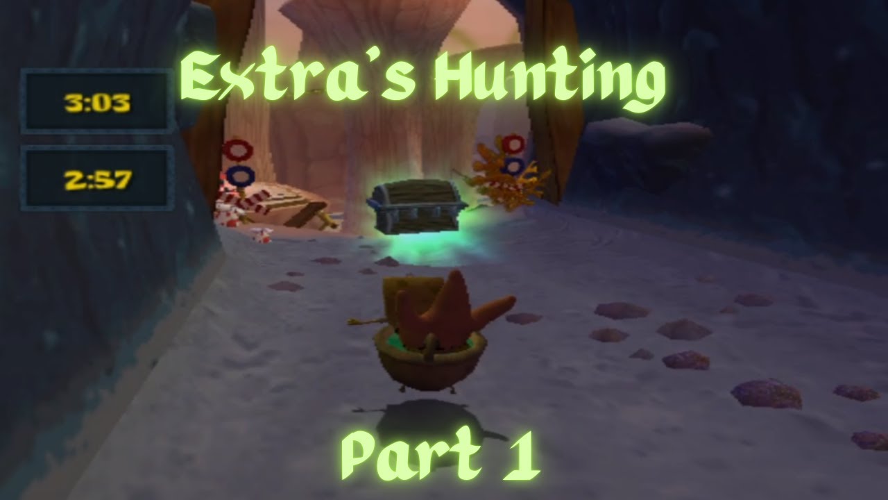 The Spongebob Squarepants Movie Game Extra's Hunting Part 1 - YouTube