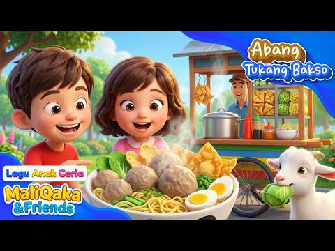 Lagu Anak “Abang Tukang Bakso” - Ting Ting Ting! 🍜 | Lagu Anak Indonesia Lucu & Edukatif