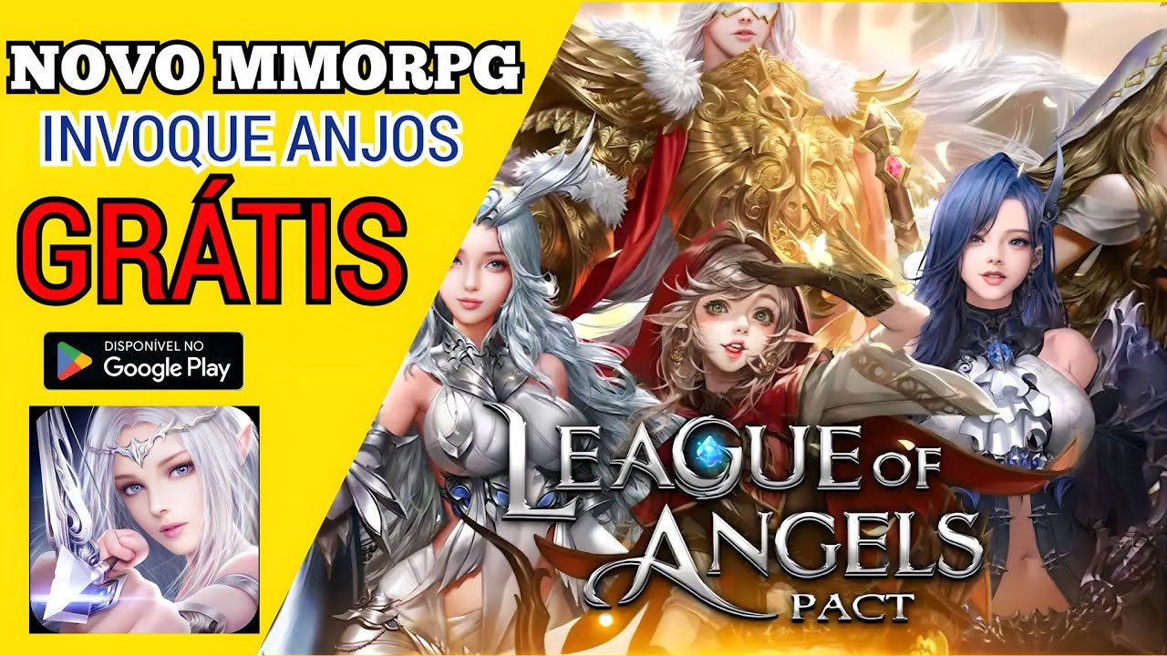 League of Angels Pact: Gameplay, RPG, tutorial, invoque anjos e mais ...
